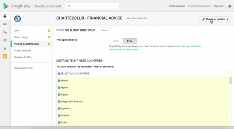 How to sell app on Google play - TechLoudGeek